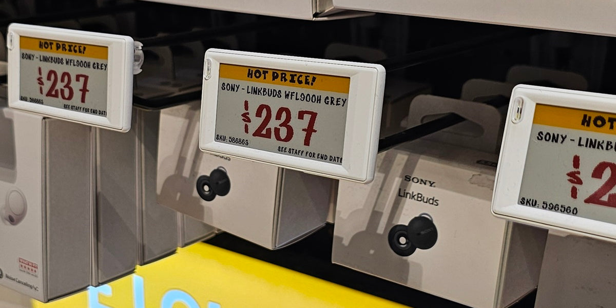 Digital Price Tickets in Australia - Who uses them? — Hang and Display