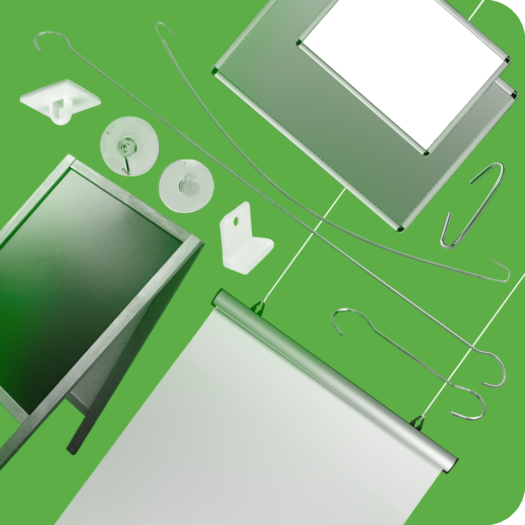 Poster & Banner Display — Hang and Display