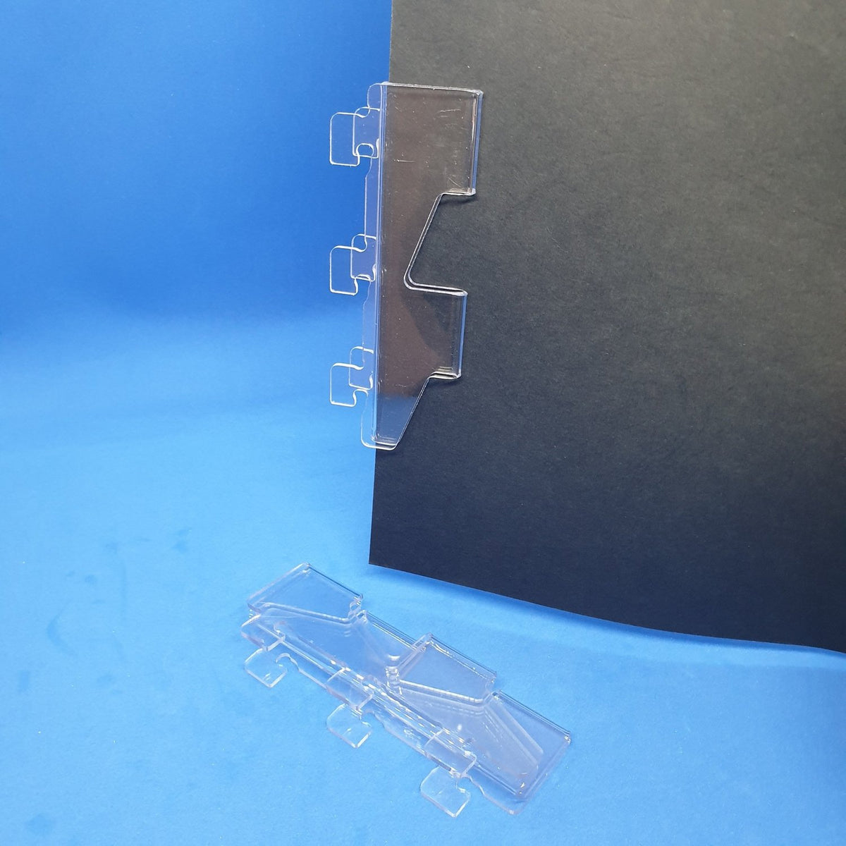 Acrylic Sign Holder for Gondola Posts and Display Frame Uprights 40mm ...