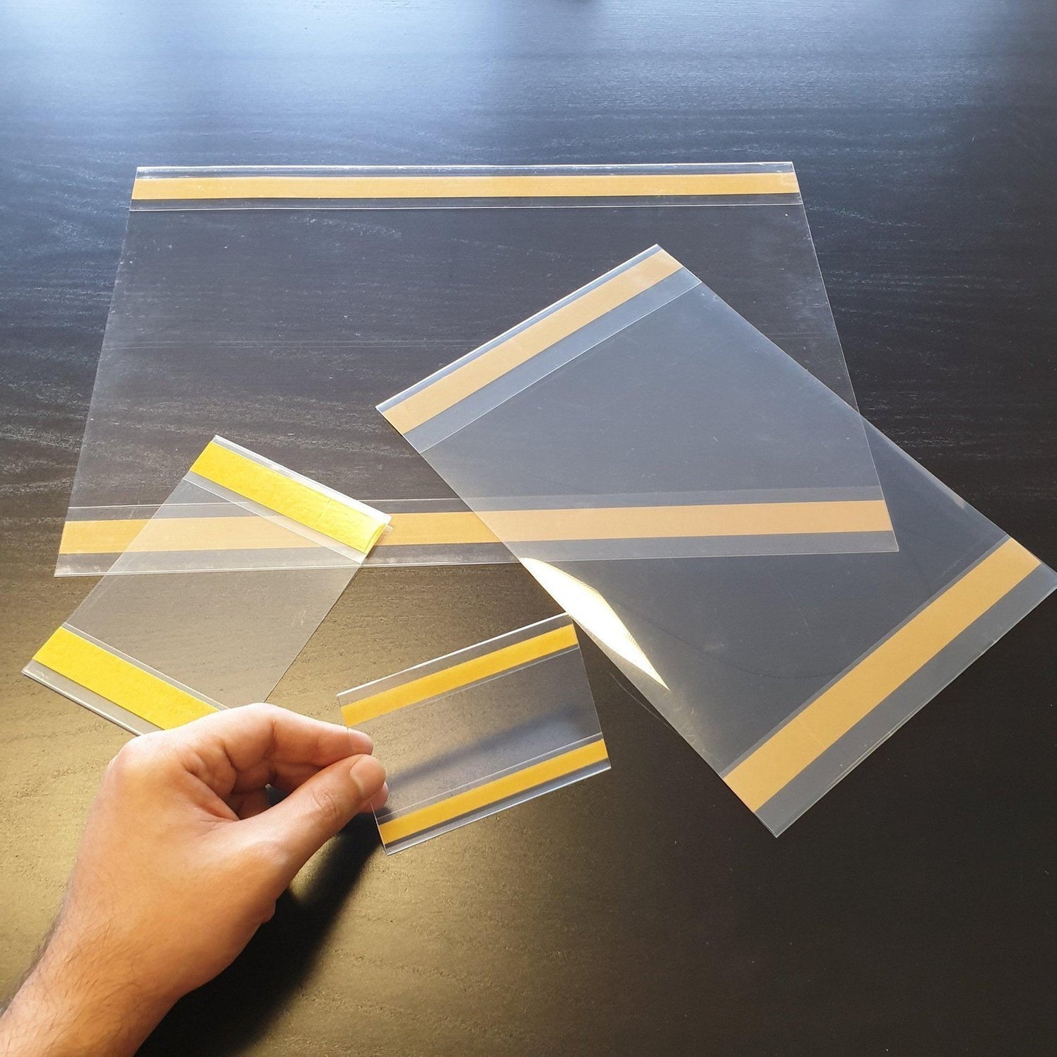 Plastic Pockets and Sleeves — Hang and Display