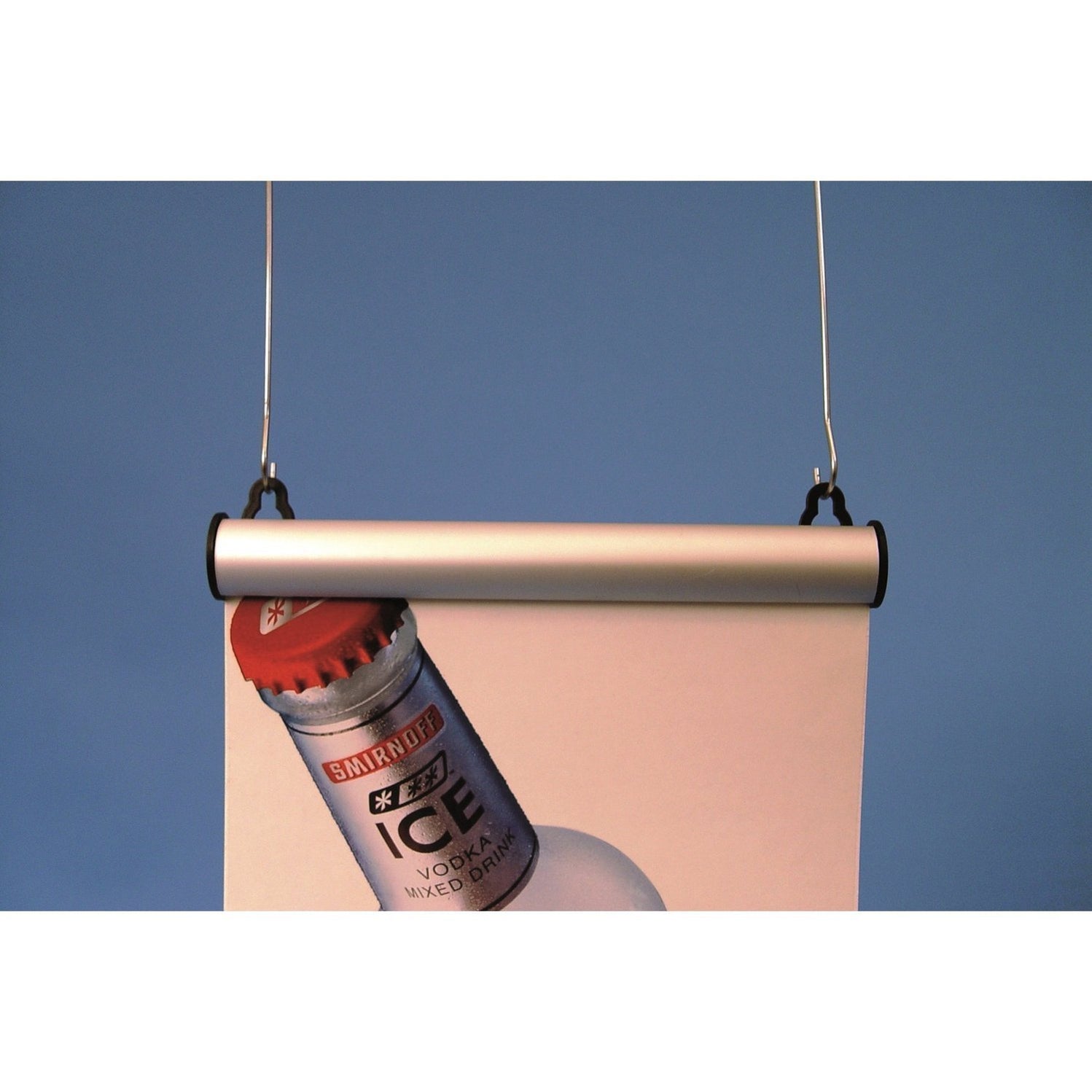 Aluminium Snap Lock Poster Rail Hanging Frame Kit KAD2 — Hang and Display