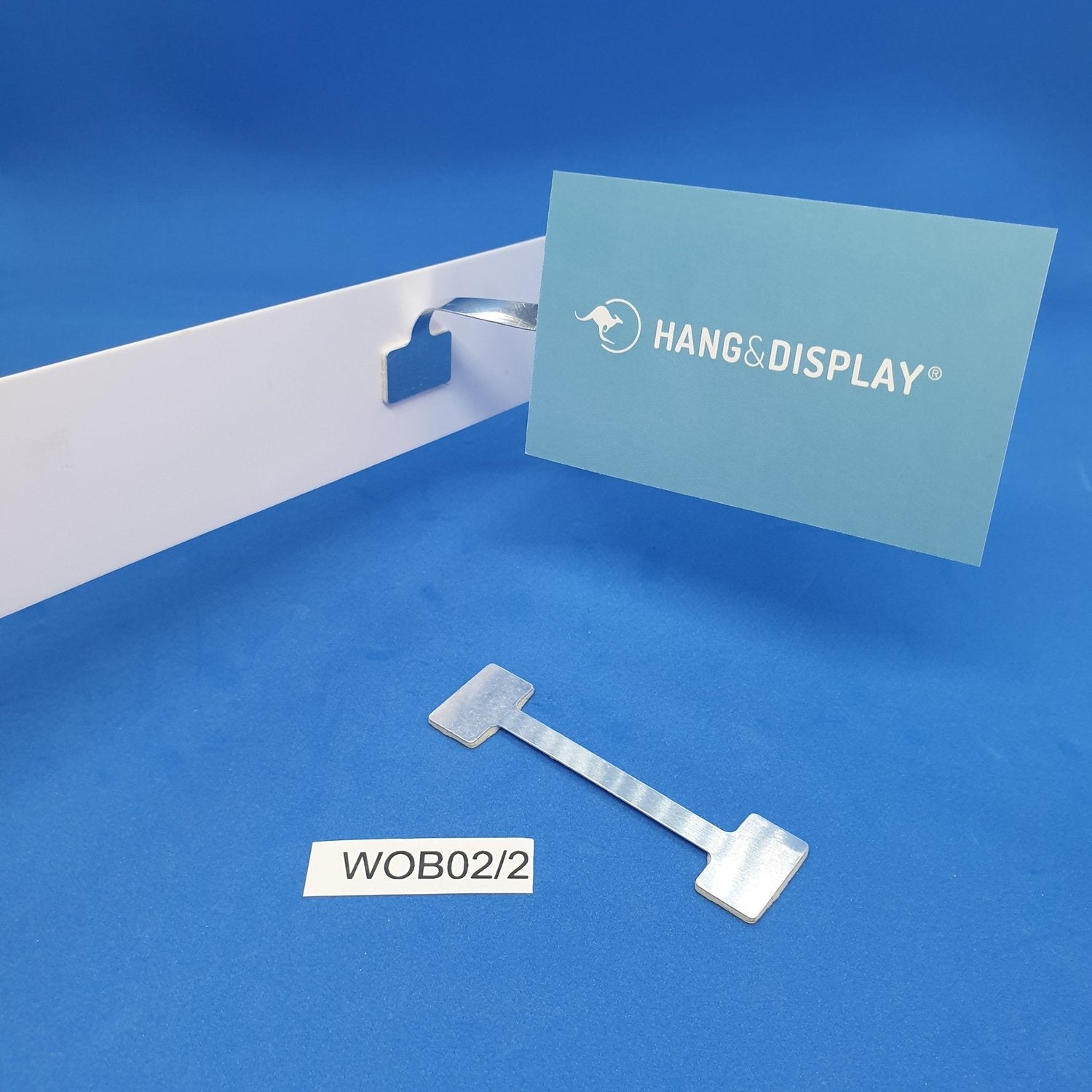 Aluminum Wobbler Stem Flexible Bendable with Adhesive Pads WOB2 — Hang ...