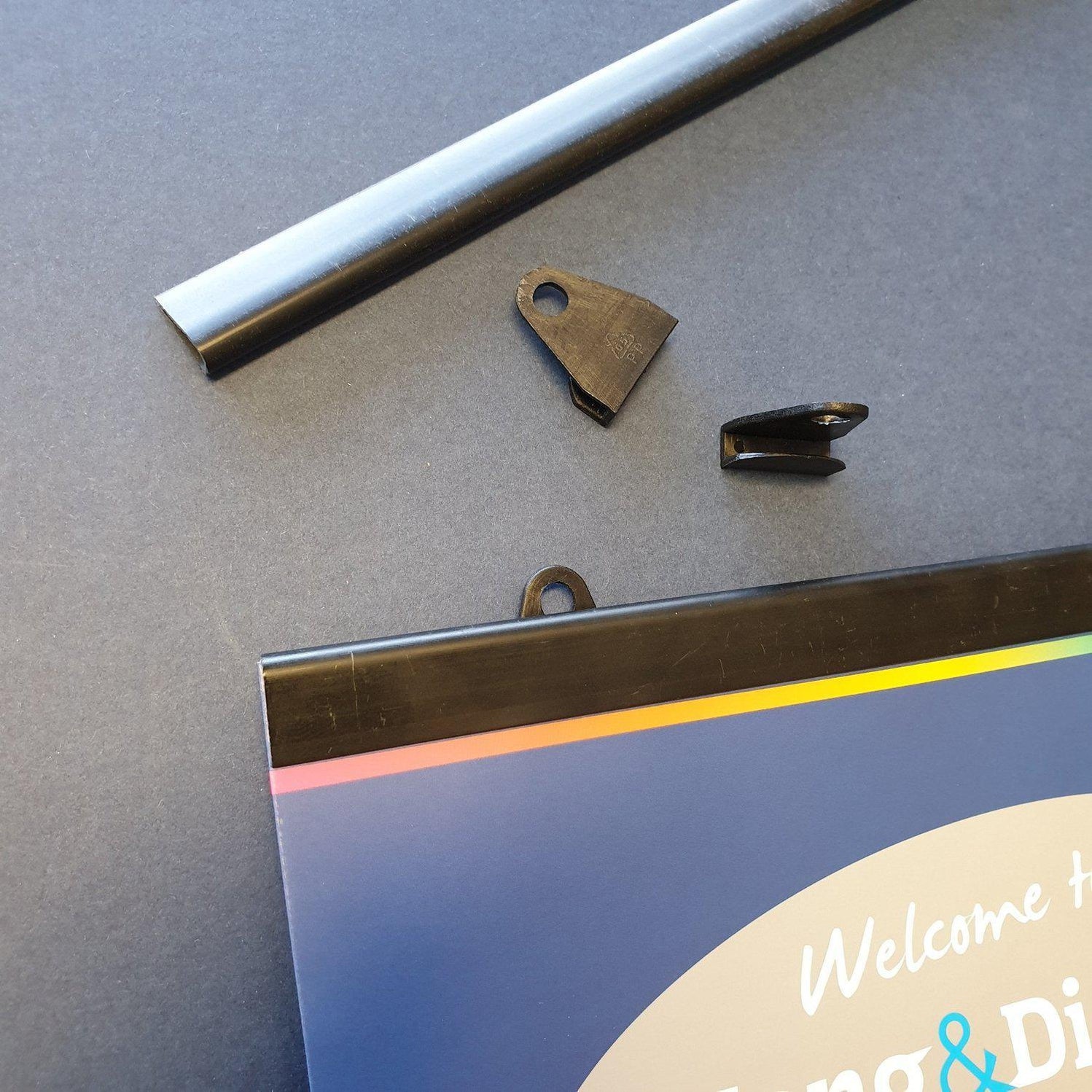Budget Poster Rail Kit POS1 — Hang and Display