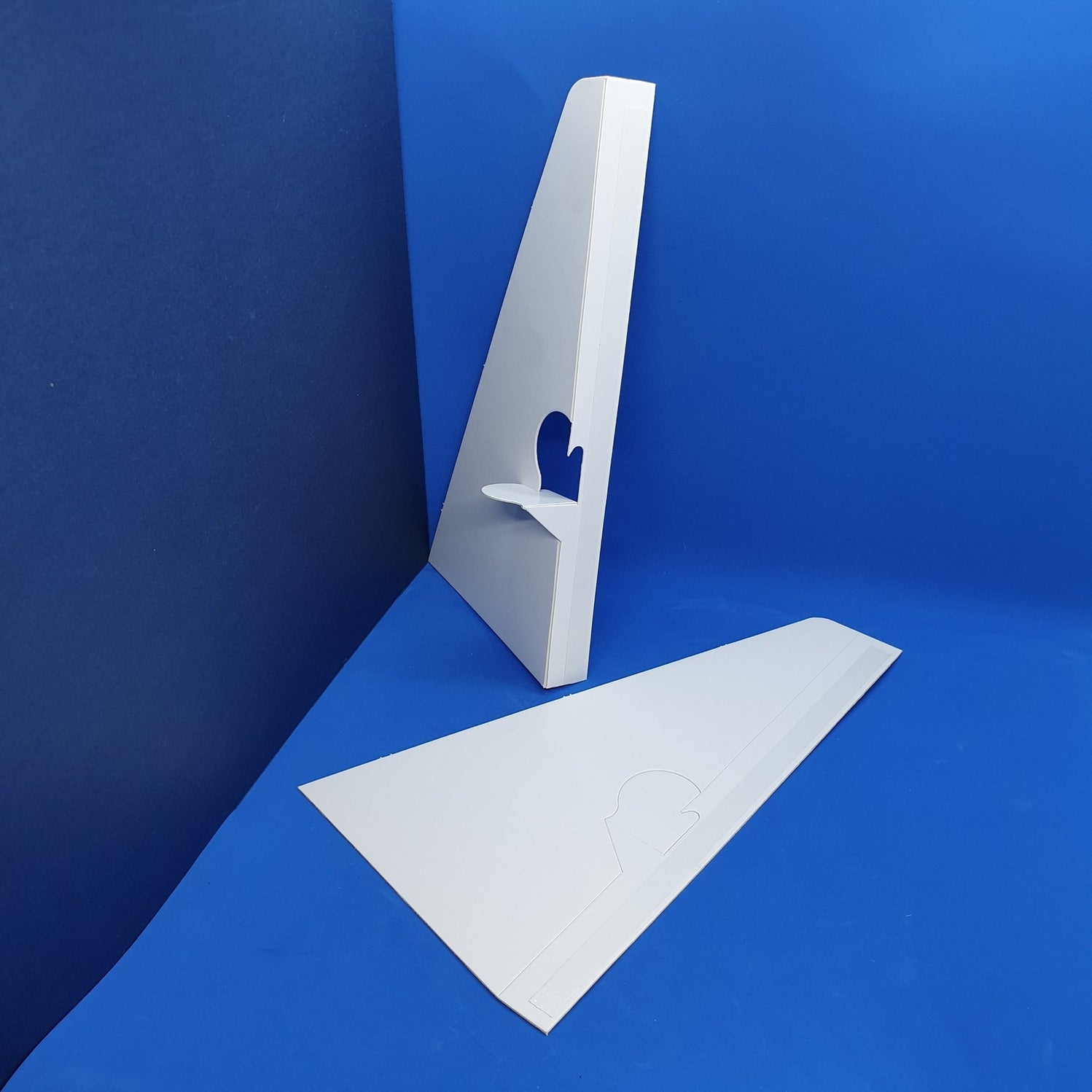 Cardboard Strut Display Stand Back Support with Adhesive BAC1 — Hang ...