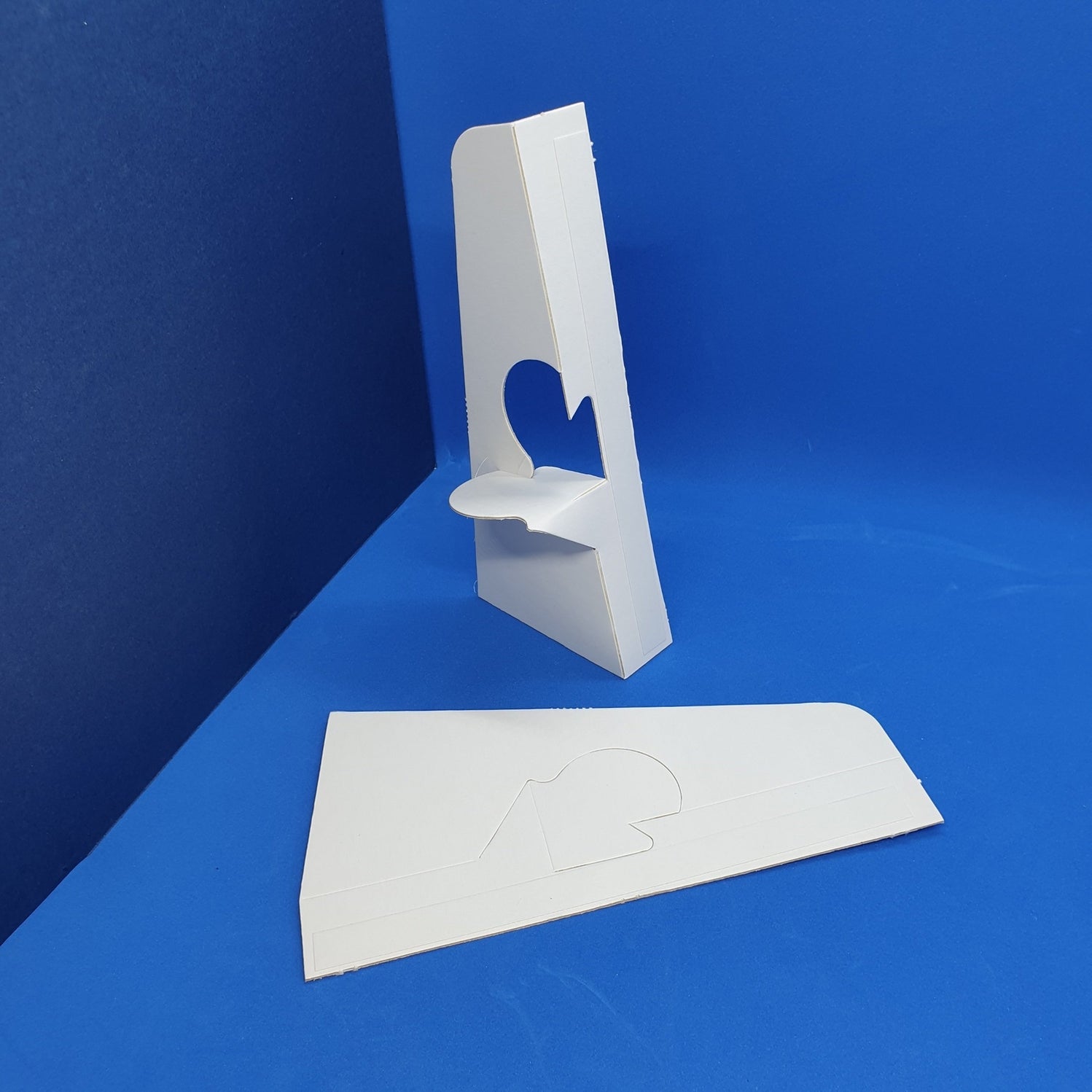 Cardboard Strut Display Stand Back Support with Adhesive BAC1 — Hang ...