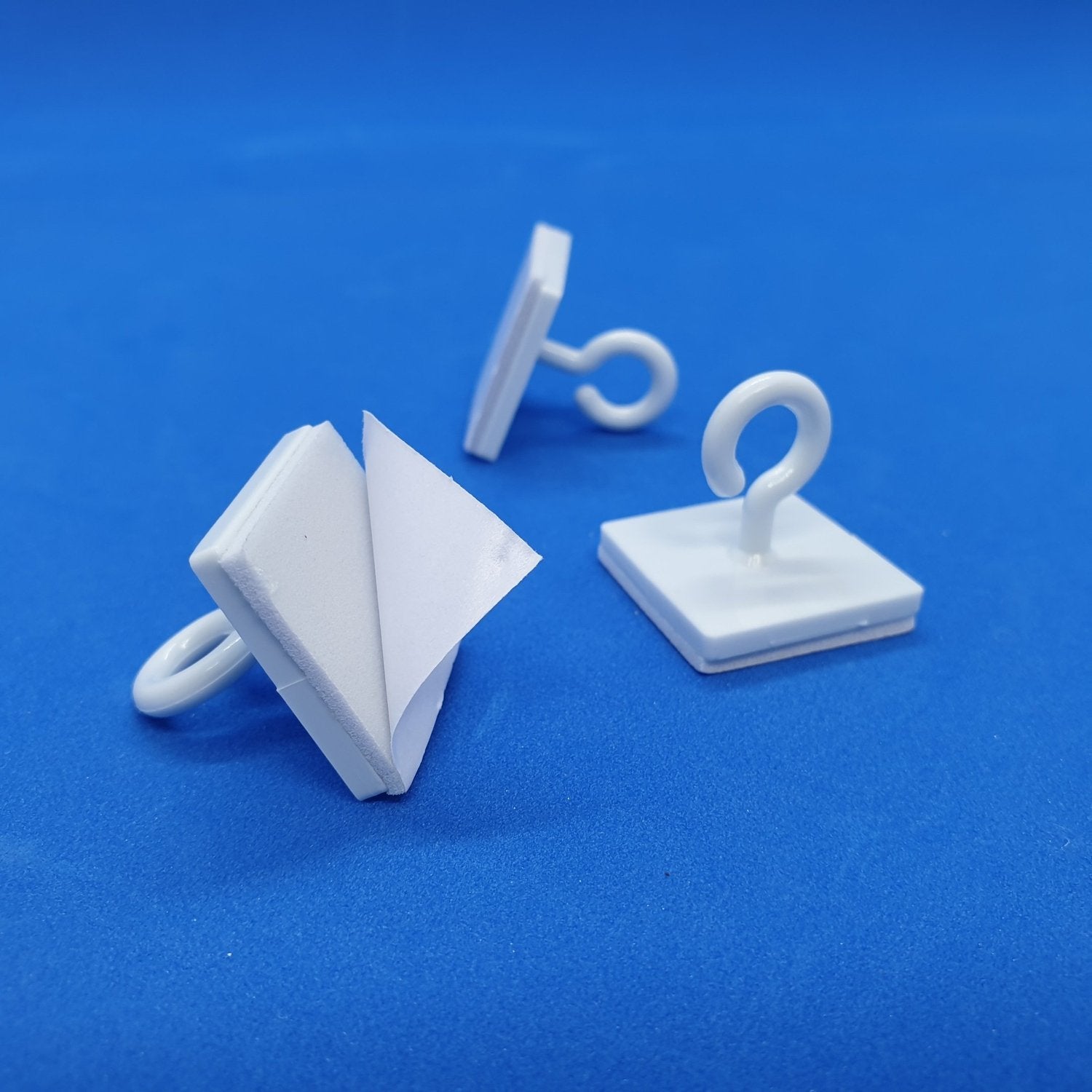 Ceiling Hanger Plastic Hook with Adhesive Base HAN35 — Hang and Display