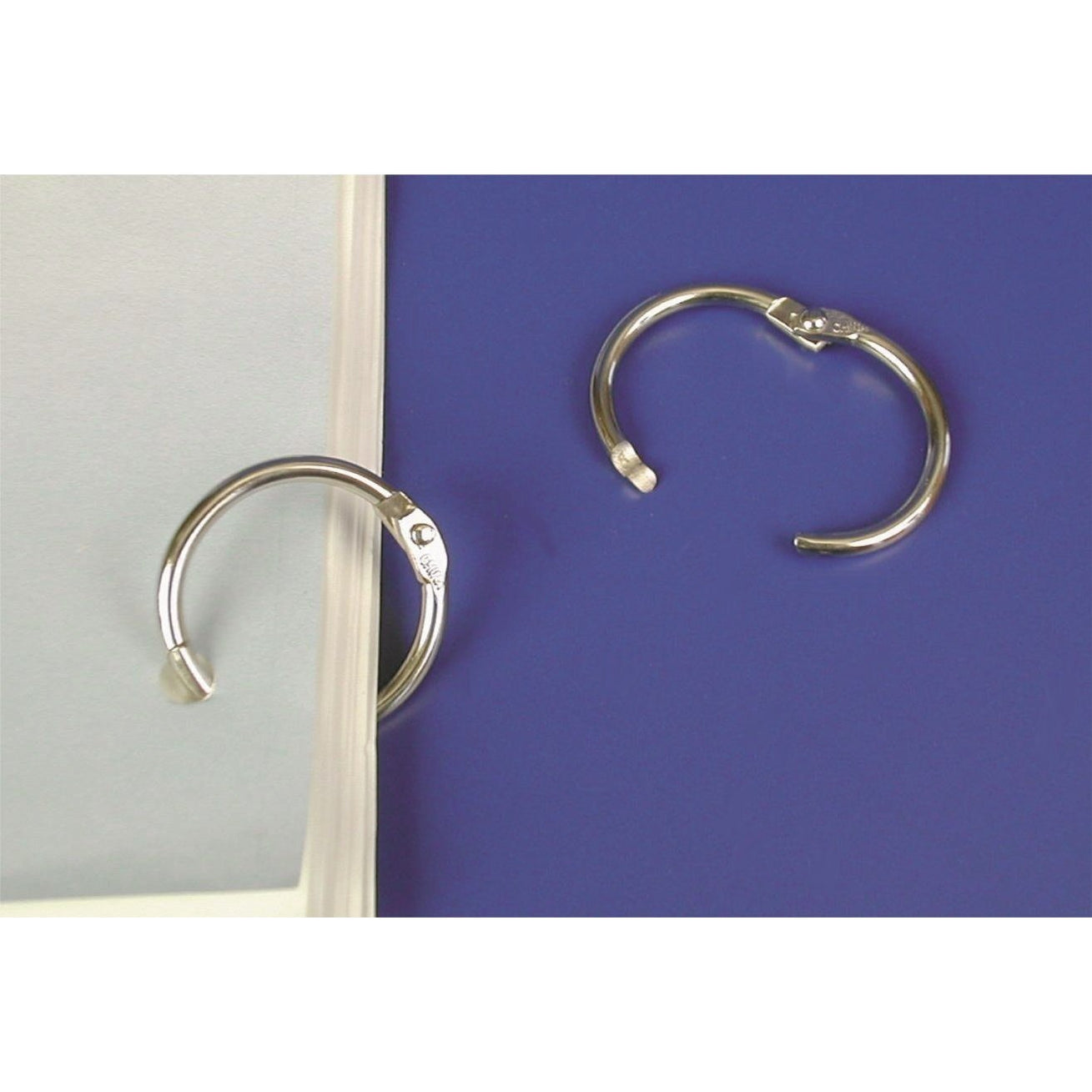 Chrome Finish Metal Locking Ring HOO14 — Hang and Display