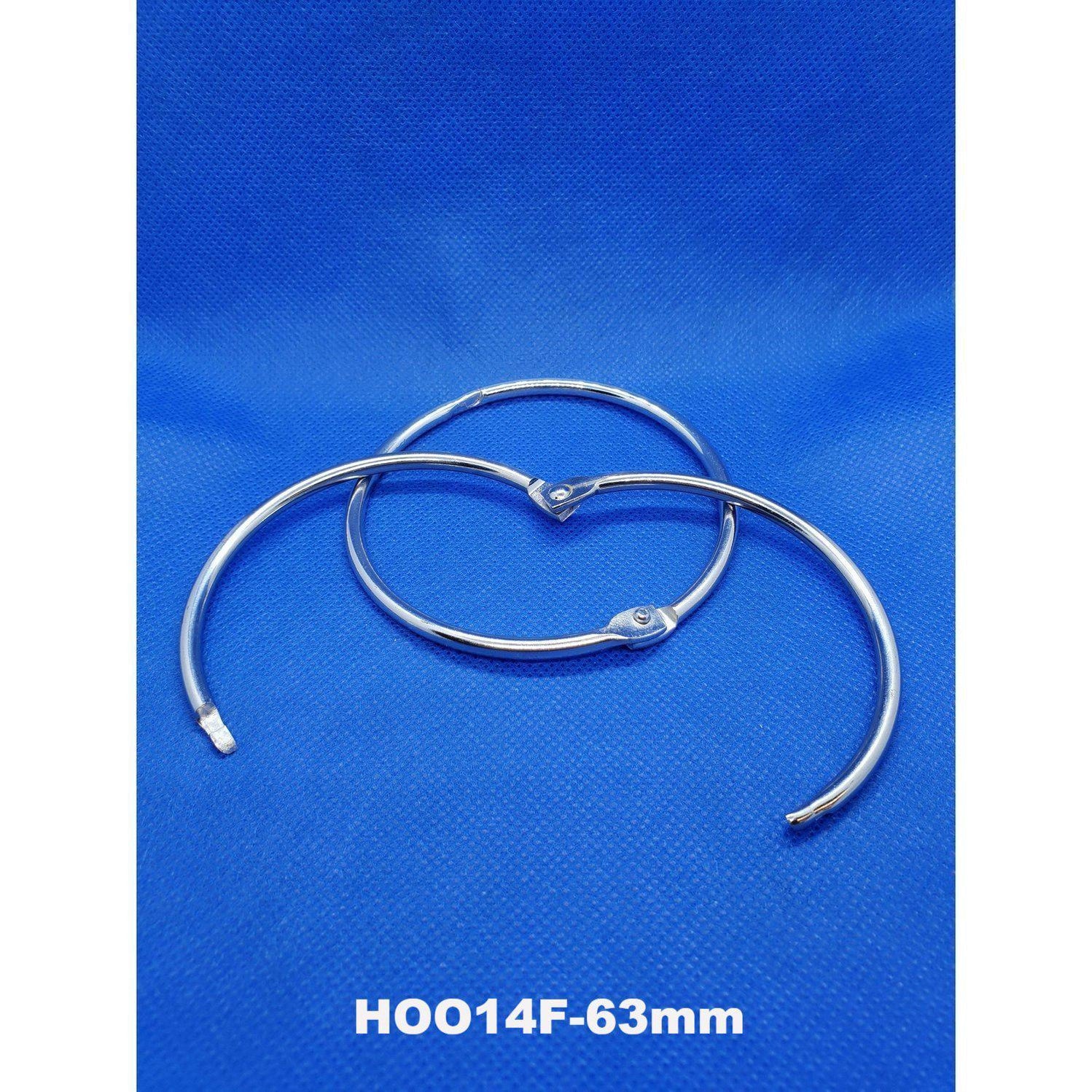 Chrome Finish Metal Locking Ring HOO14 — Hang and Display