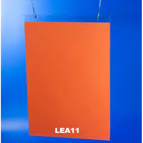 Clear Acrylic Sign Holder for Wall or Ceiling LEA11 — Hang and Display