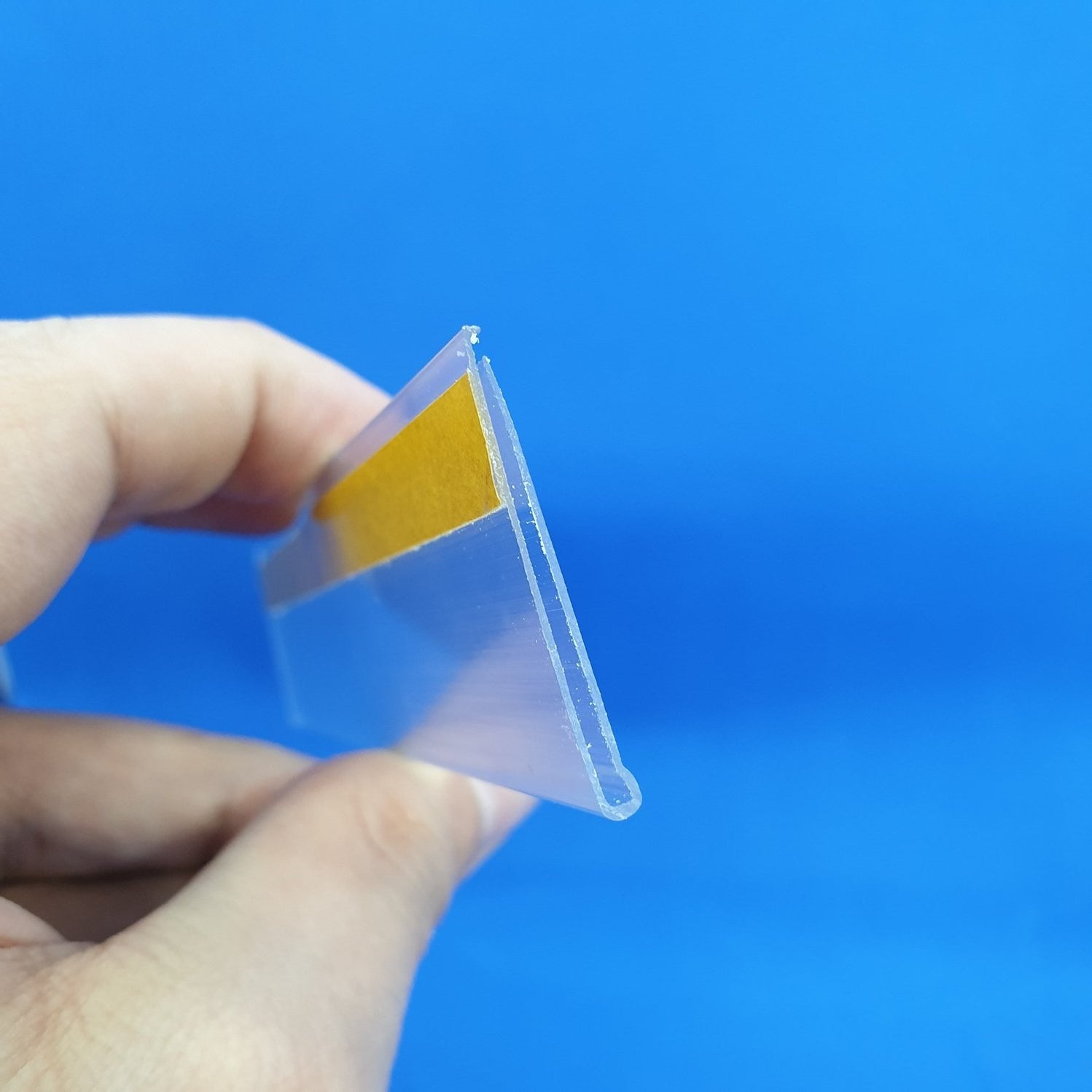 Clear Flat Data Strip with Adhesive Backing 30mm Ticket Height LAB4-30 ...
