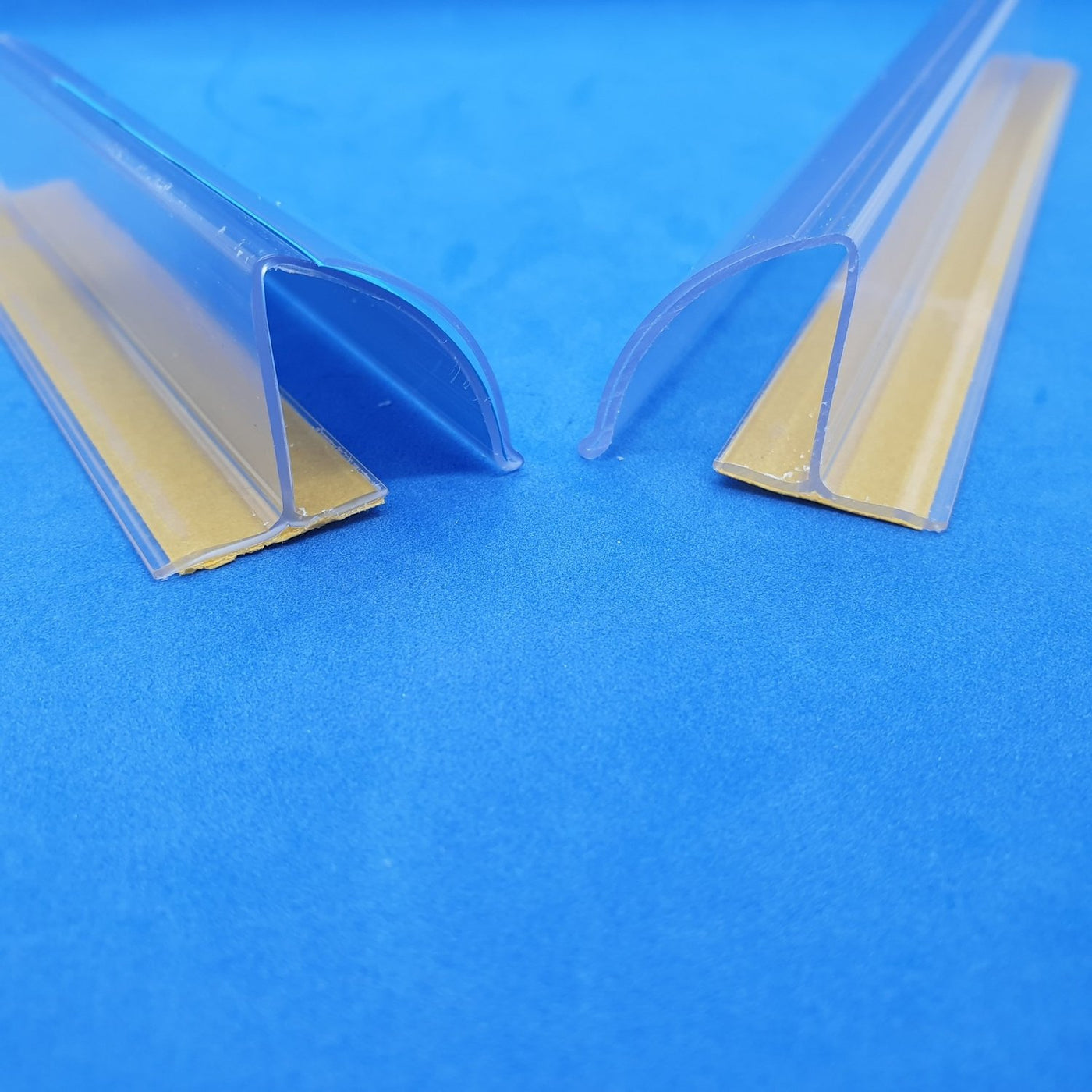 Curved Bullnose POP Data Strip with Adhesive 30mm Ticket — Hang and Display