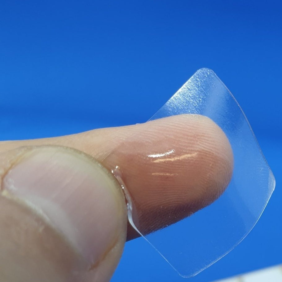 Double Sided Transparent Removable Adhesive Gel Pads on Sheet FOA10/25 ...