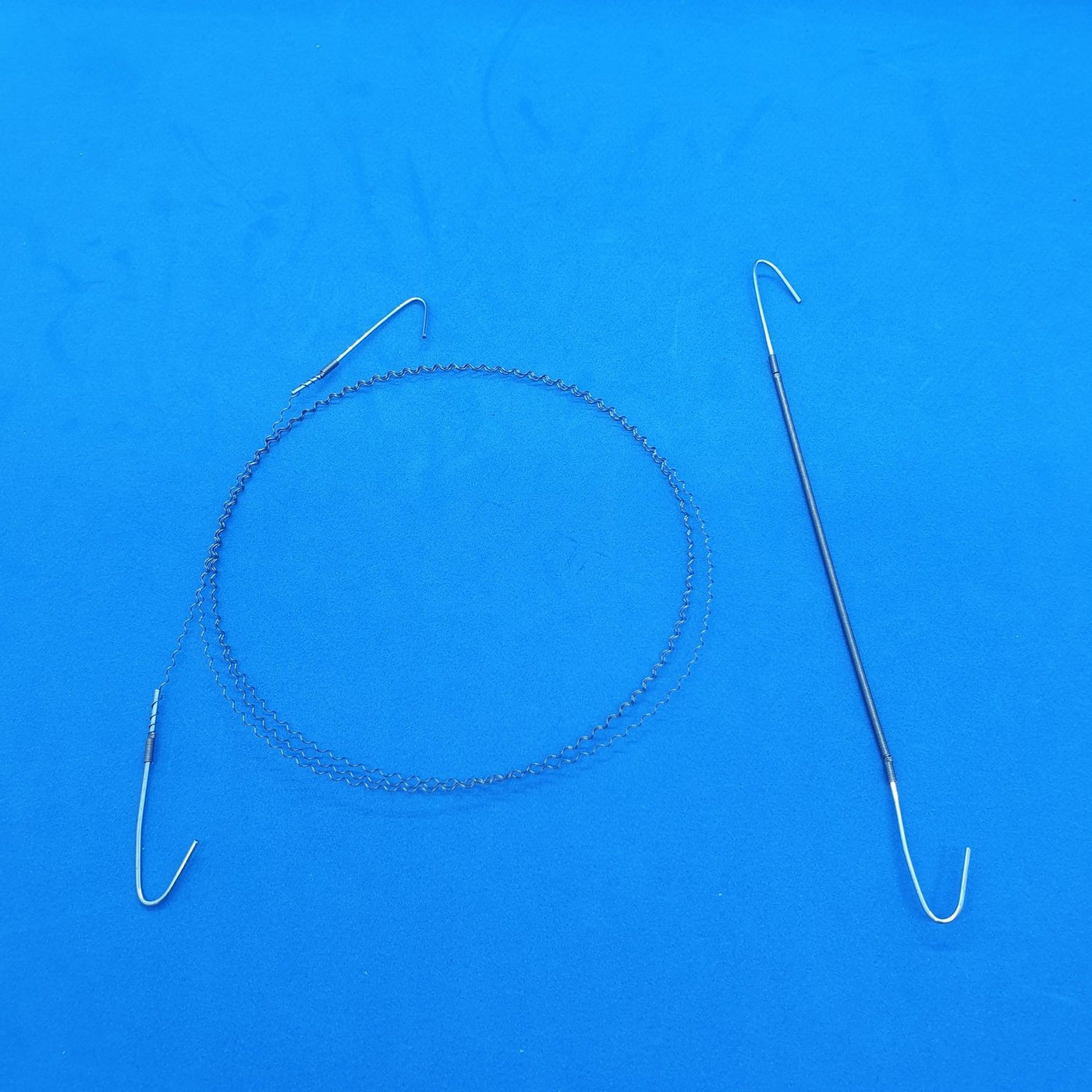 Extendable Jet Wire Ceiling Hooks Spring Hanging Wire — Hang and Display