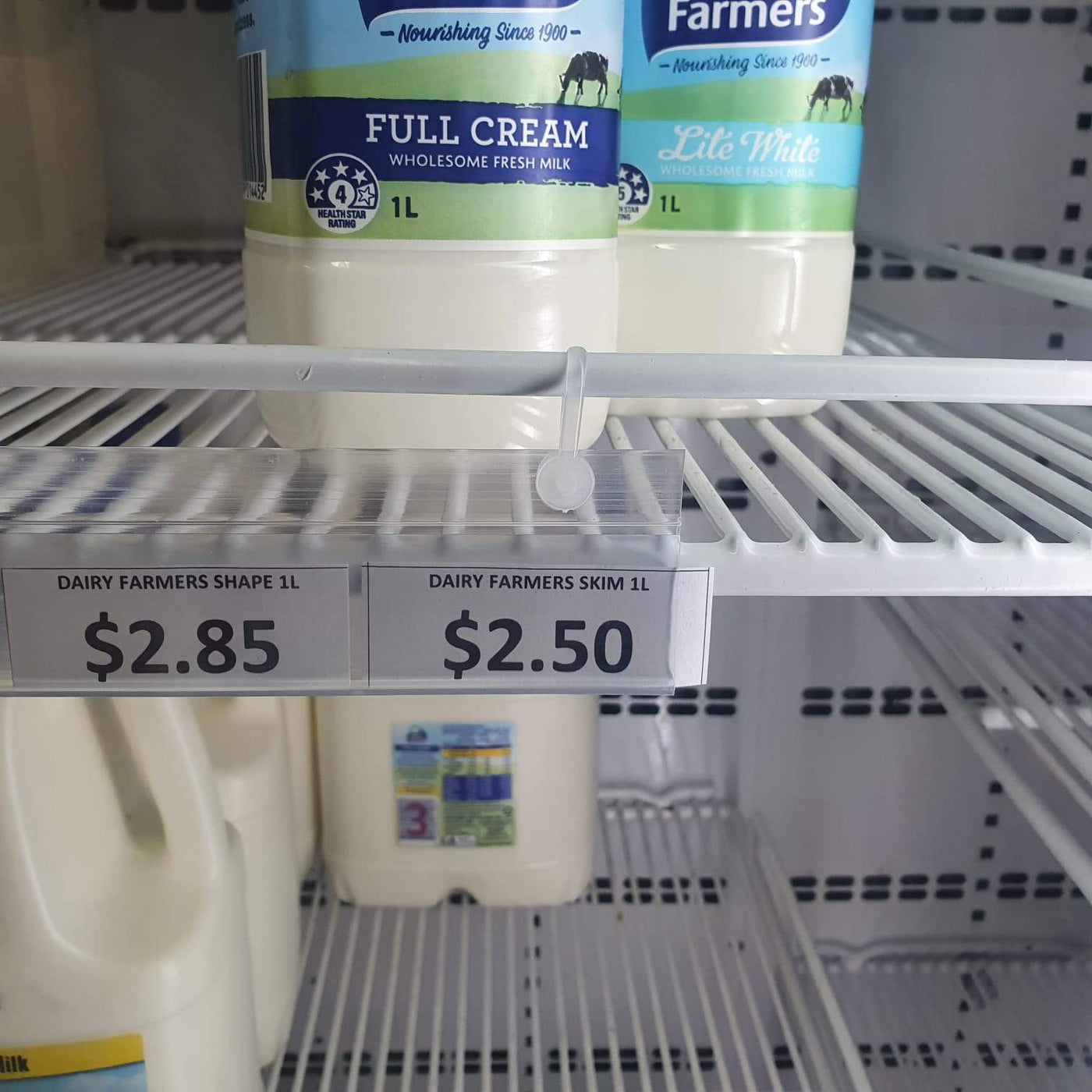 Hang Scan Data Strip with Hanging Holes For Wire Shelves LAB11 — Hang ...