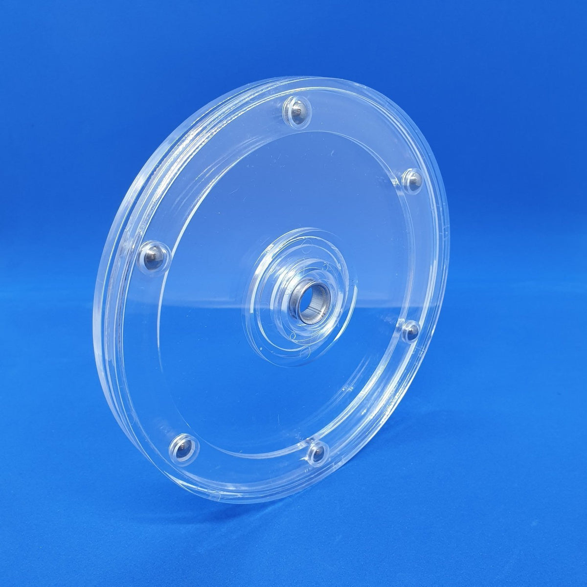 Lazy Susan Transparent Plastic Display Turntable with Ball Bearings ...
