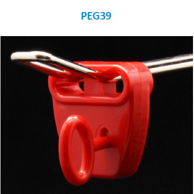 Loop Hook Security Lock PEG39 — Hang and Display