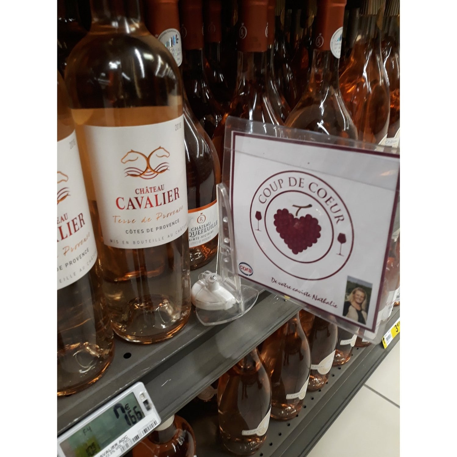 Magnetic Aisle Blade Sign Holder Shelf Mount Shark Fin with Sleeve ...