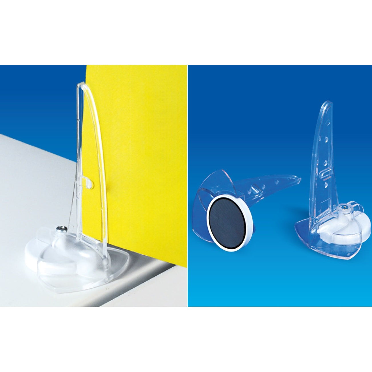 Magnetic Aisle Blade Sign Holder Shelf Mount Shark Fin with Sleeve ...