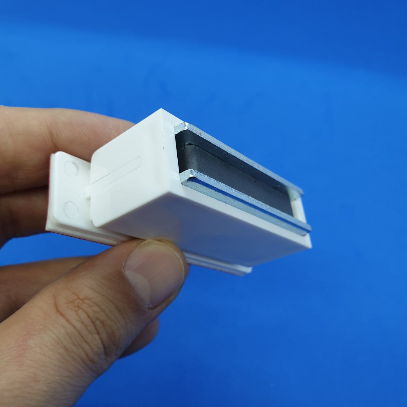 Magnetic Header Card Sign Holder with Adhesive — Hang and Display