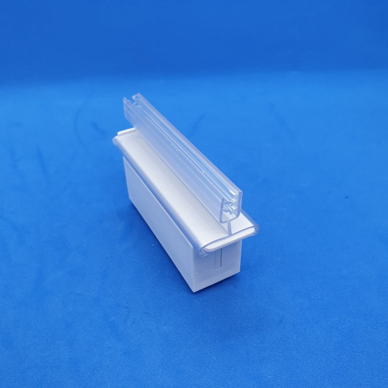 Magnetic Hinged Aisle Blade Sign Holder Upright Mount — Hang and Display