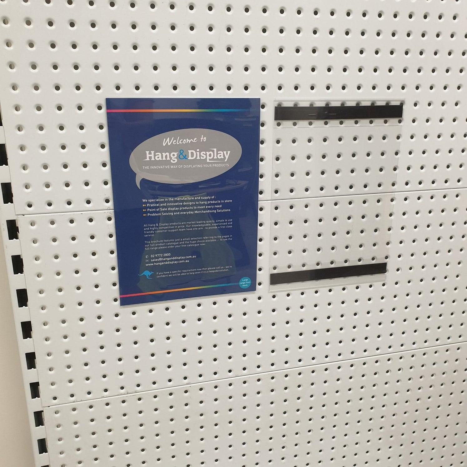 Plastic Pockets and Sleeves — Hang and Display