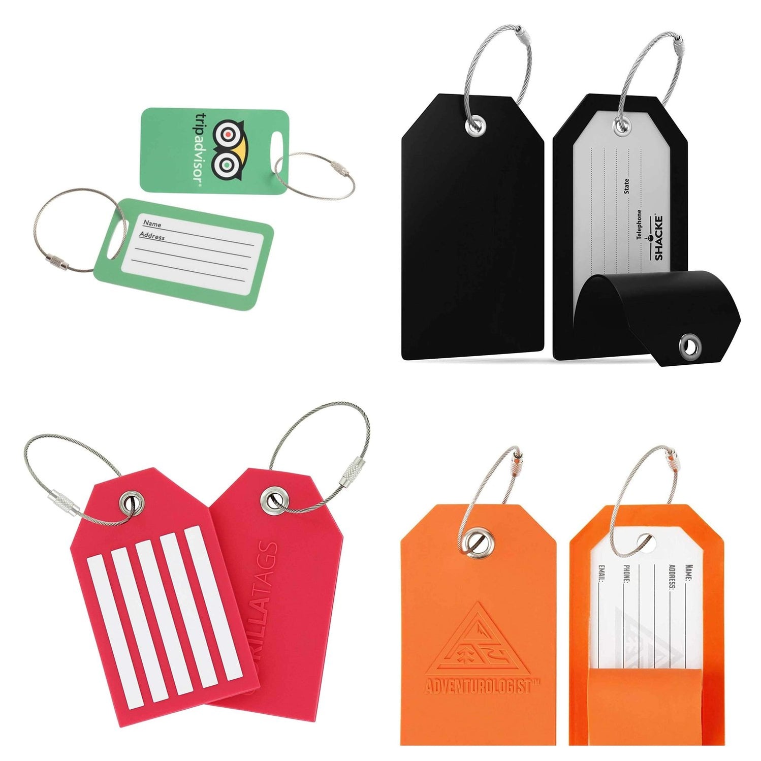 Metal Wire Security Loop and Screw ATT22 — Hang and Display