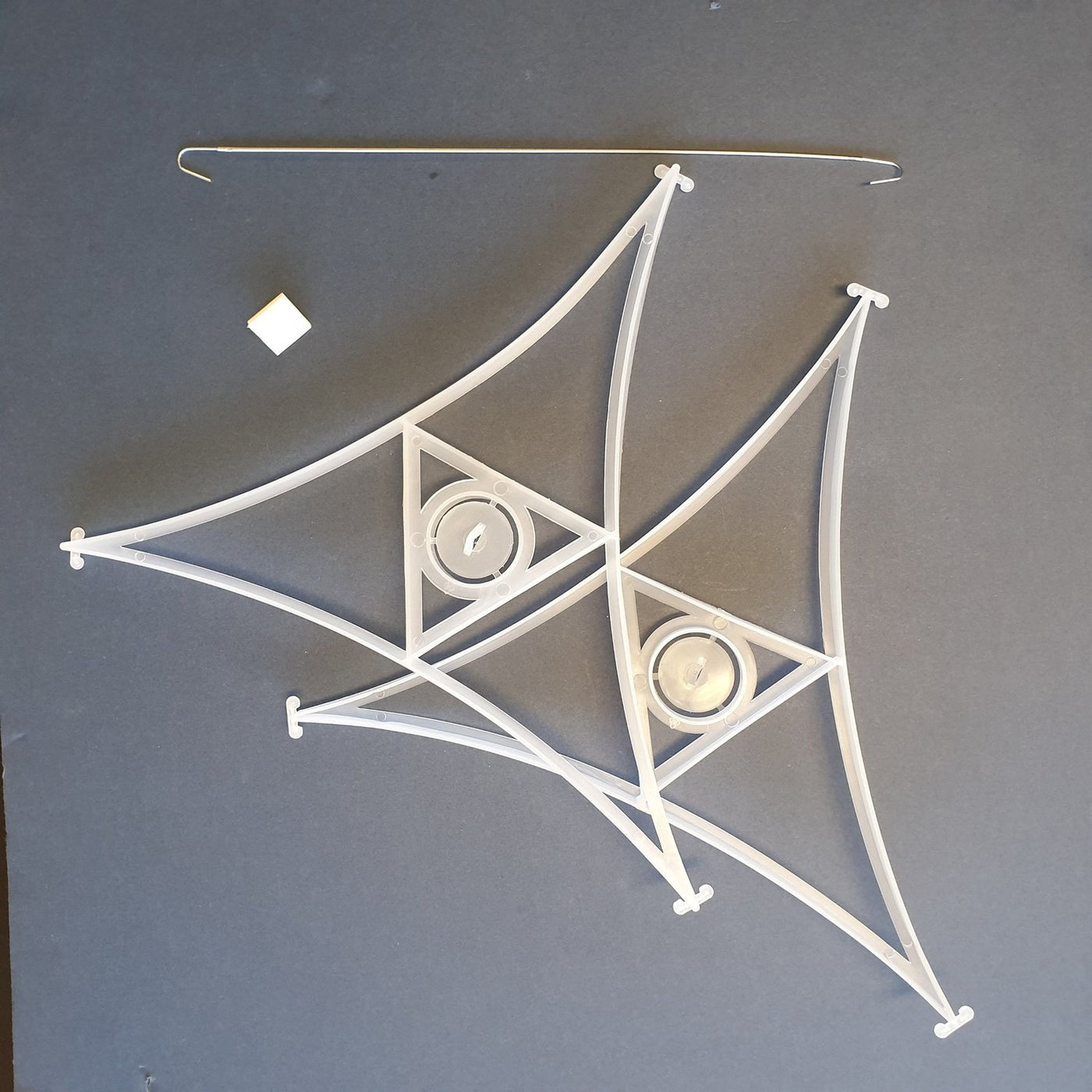 Mobile Ceiling Sign Hangers Triarama & Quadrama TRI — Hang and Display