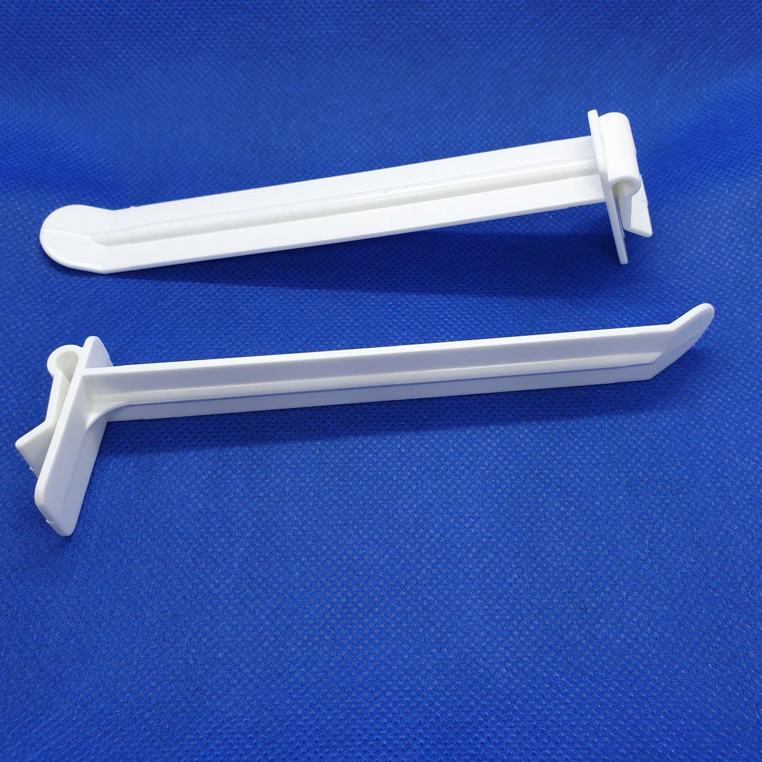 Multi Display Flat Plastic Butterfly Merchandising Hook HP-W — Hang and ...
