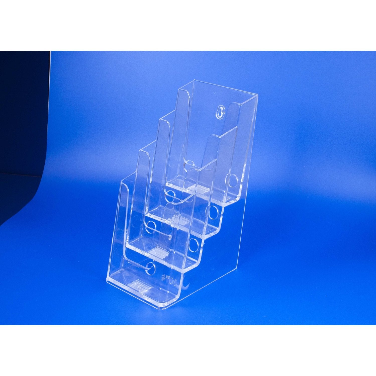 Multi Level Counter Top Clear Brochure Holder Leaflet Dispenser DL ...