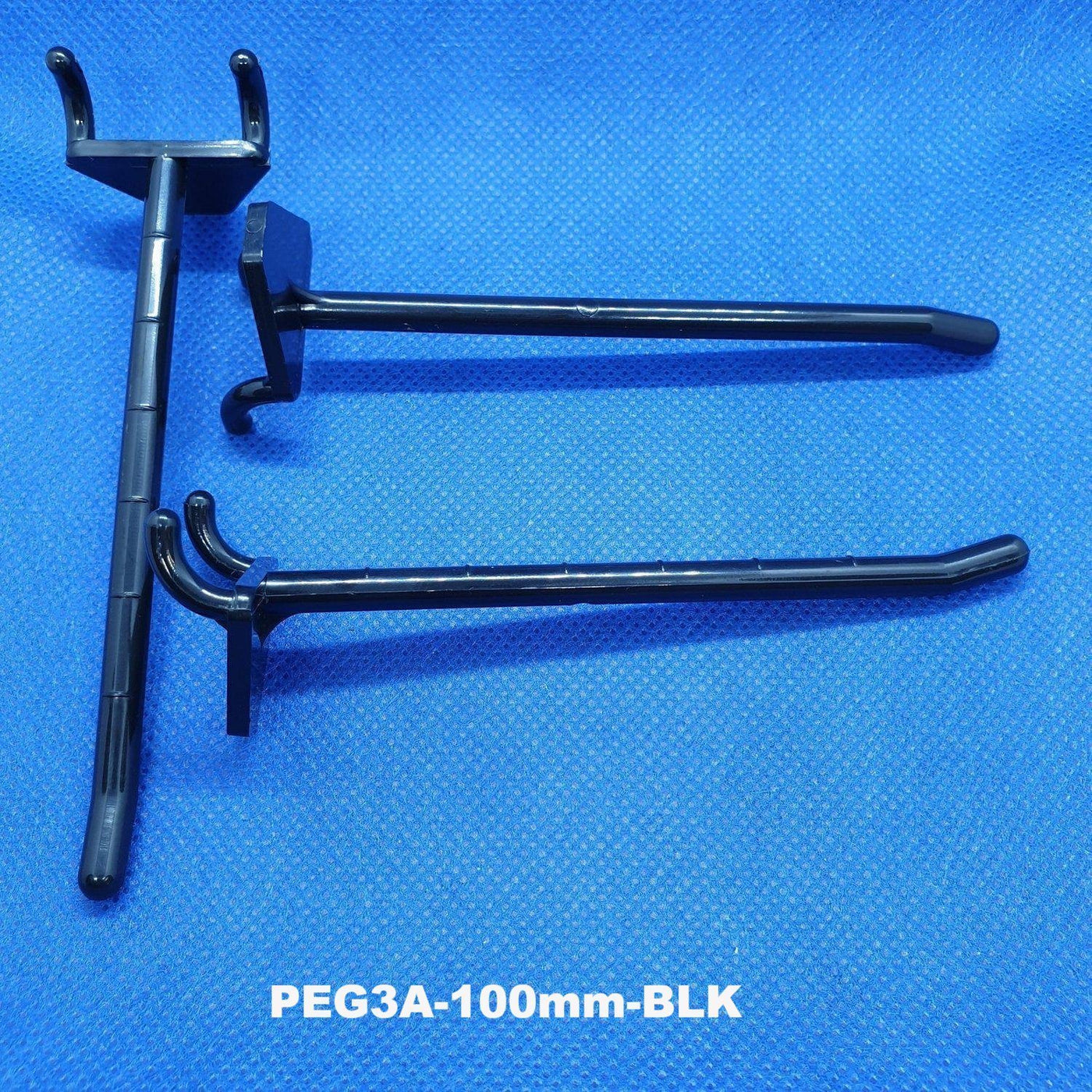 Pegboard Single Prong Plastic Merchandising Hook PEG2A PEG3A PEG4A ...