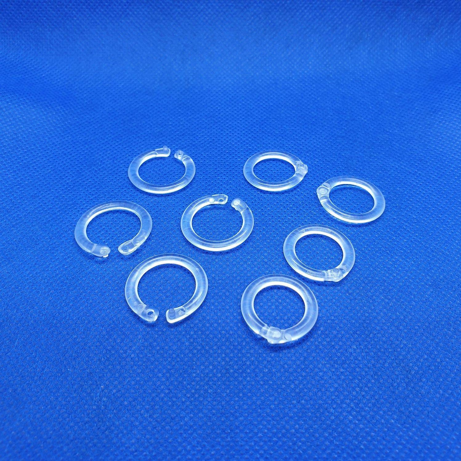 Plastic Locking Ring Round and Oval — Hang and Display