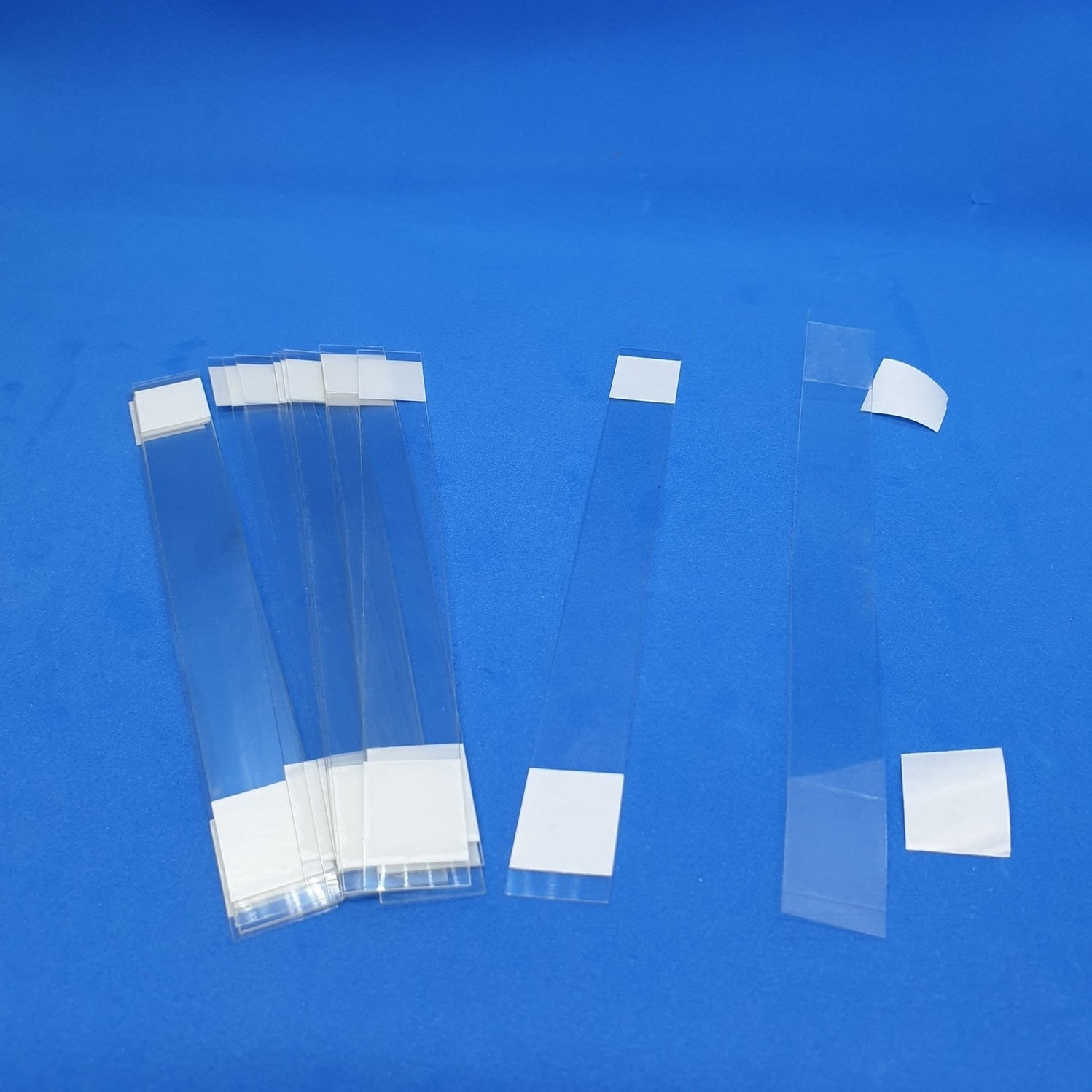 Plastic Transparent Shelf Wobblers with Adhesive Pads WOB1 — Hang and ...