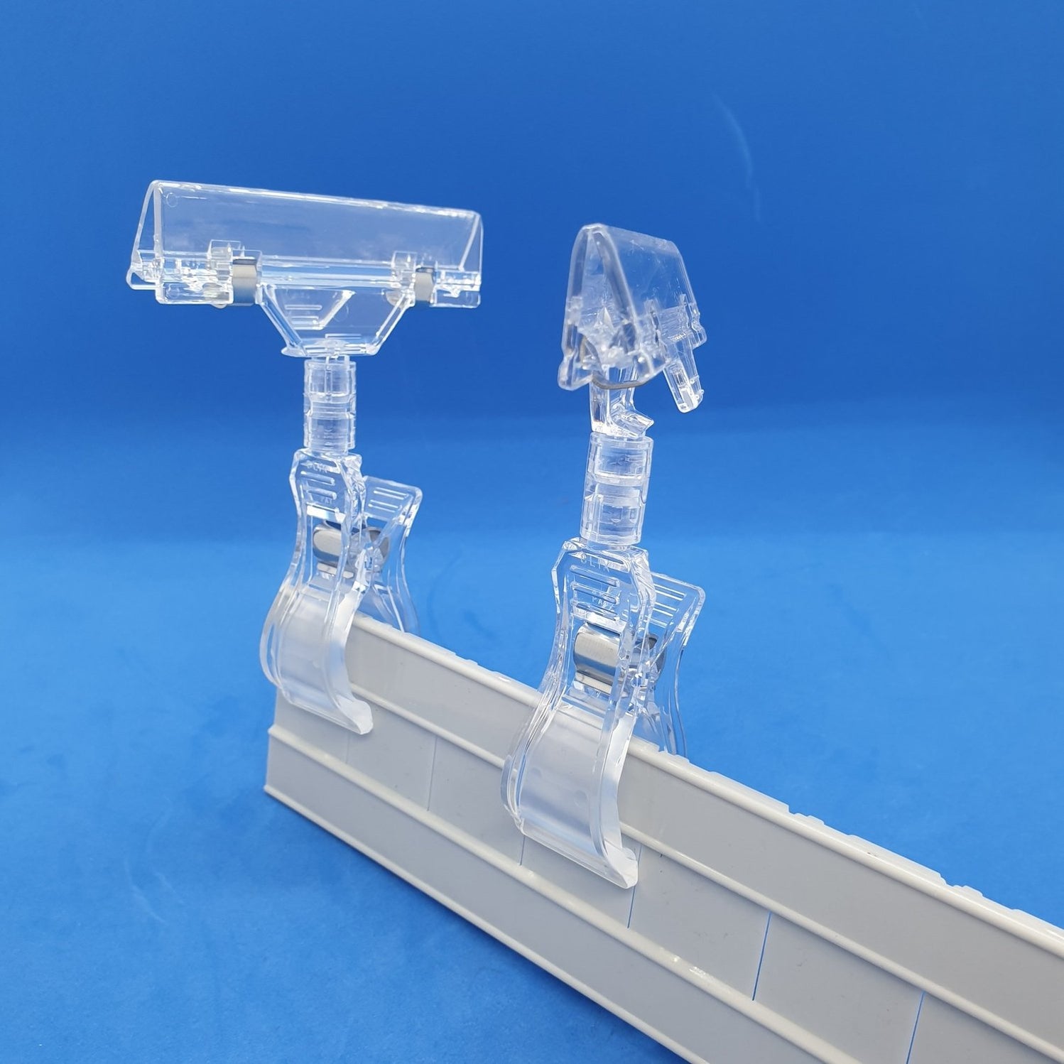 POS Rotating Ticket and Sign Holder with Claw Grip and Wide Card Holde ...