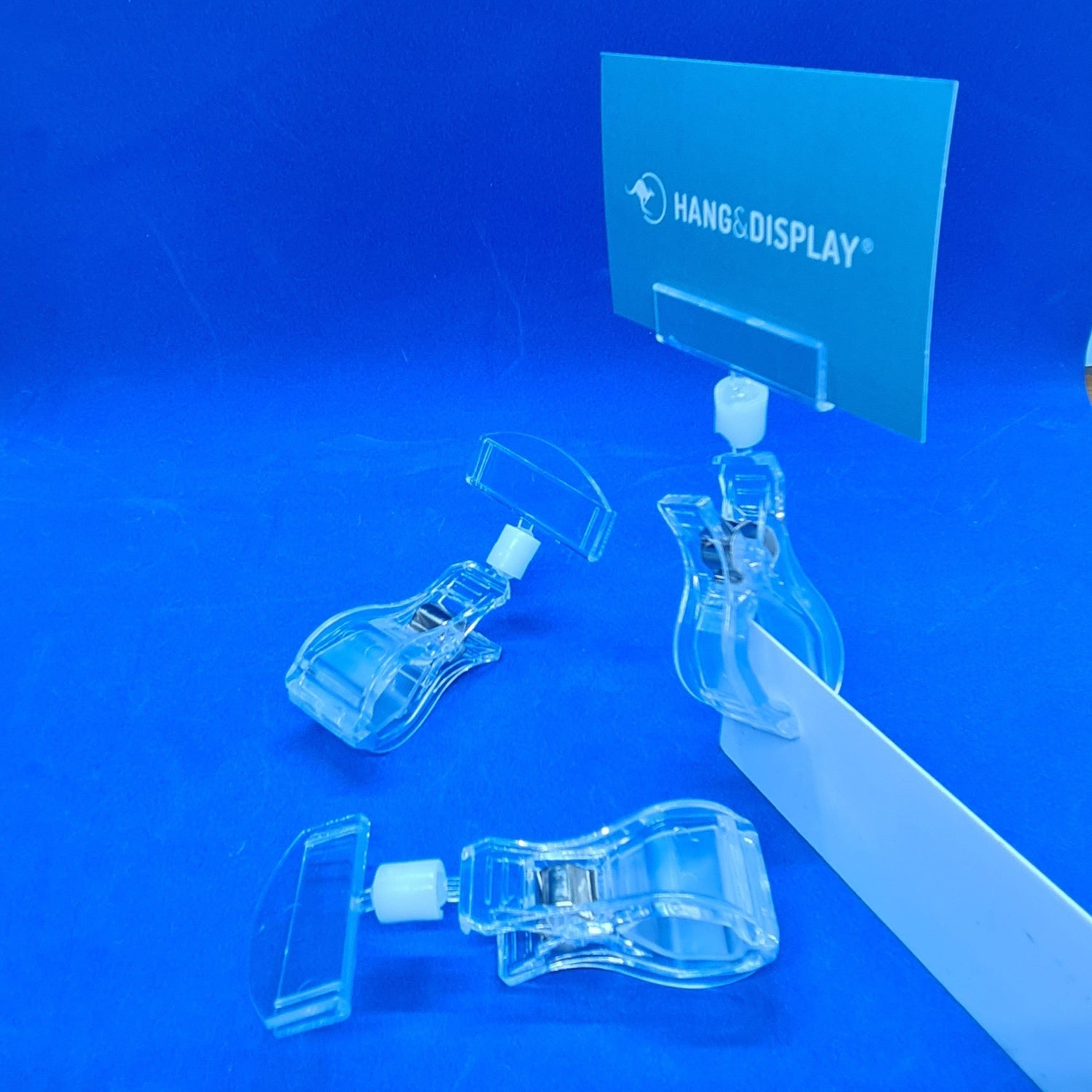 POS Ticket and Sign Holder with Claw Grip and Card Holder TIC36/M ...