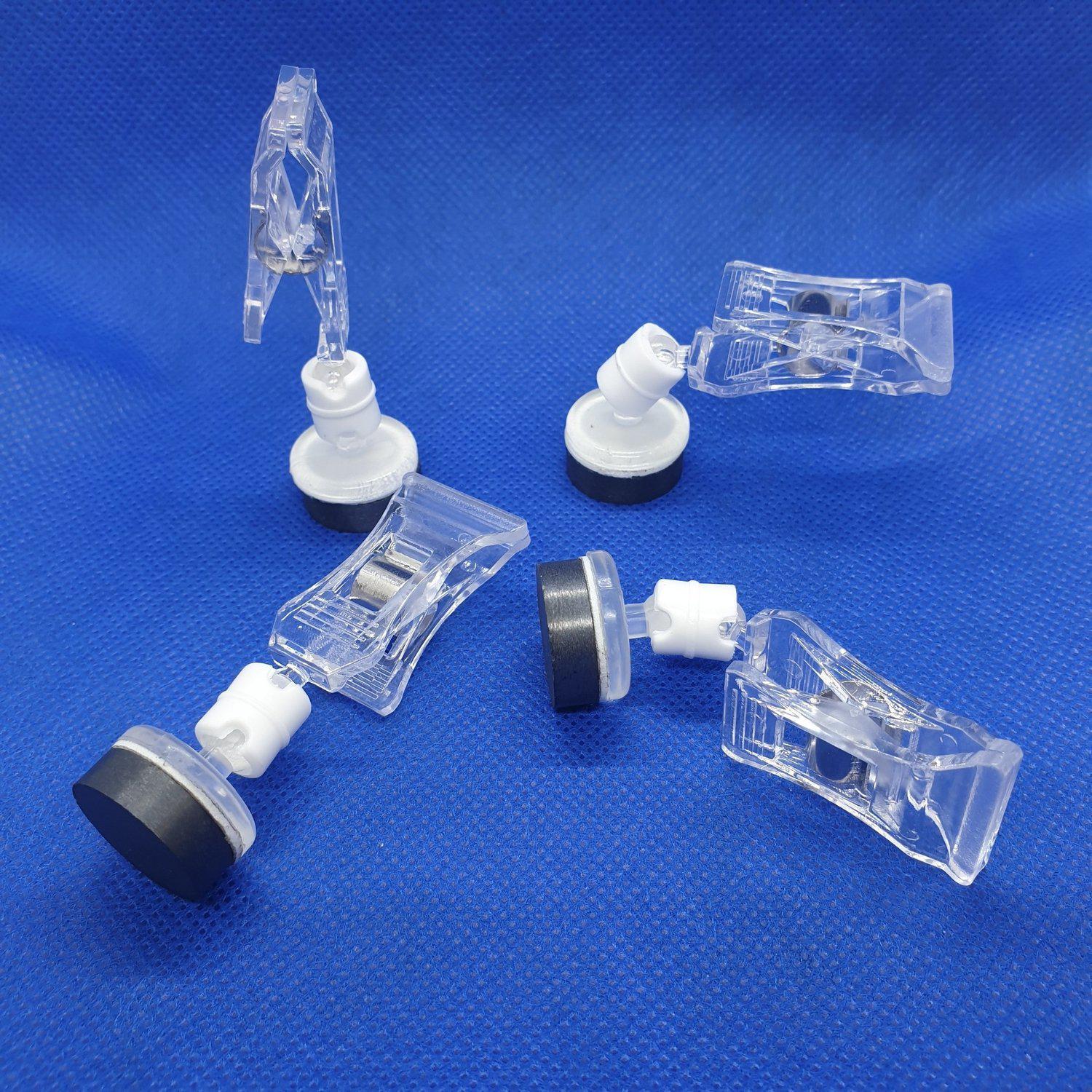 POS Ticket Holder Clip with Magnetic Base TIC32 — Hang and Display