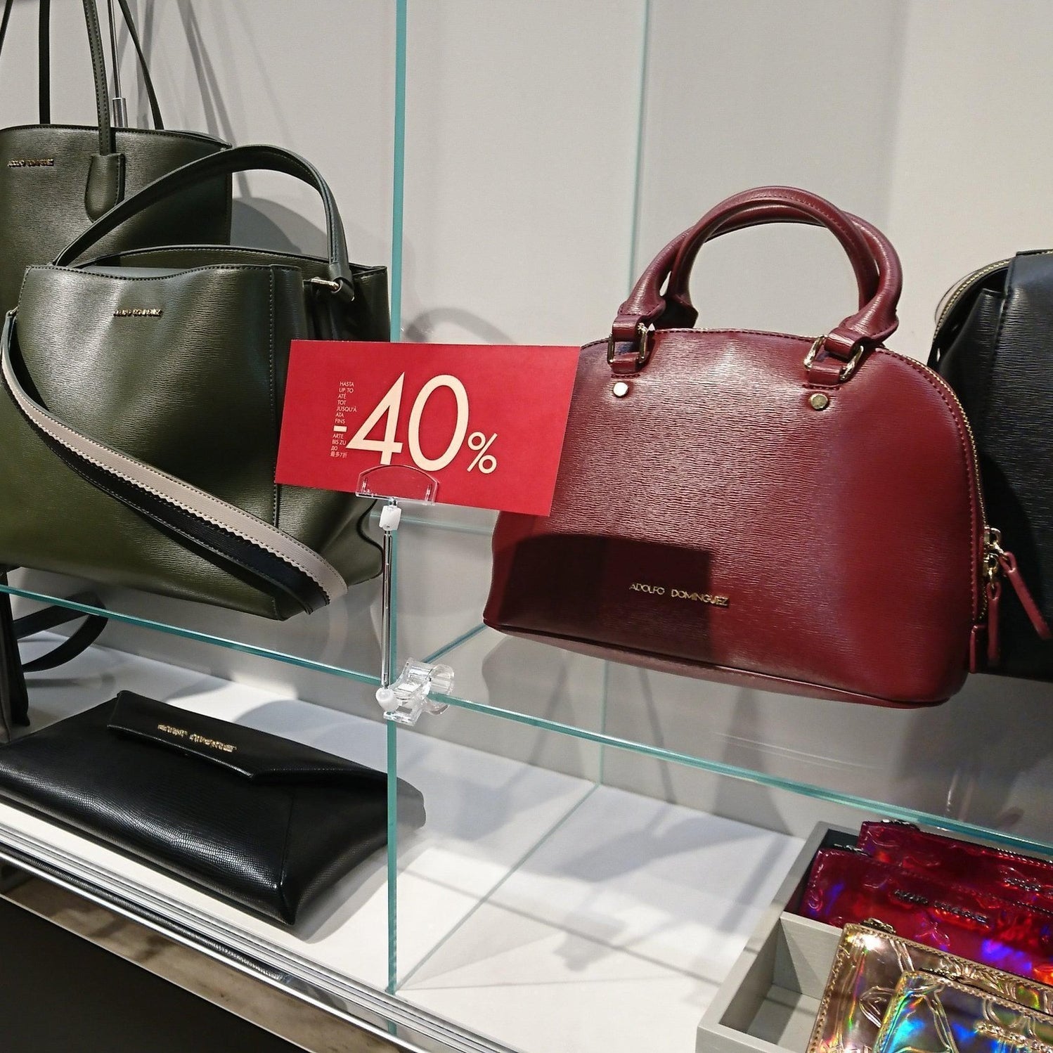 POS Ticket Holder with Claw, Card Holder and Adjustable Long Stem ...