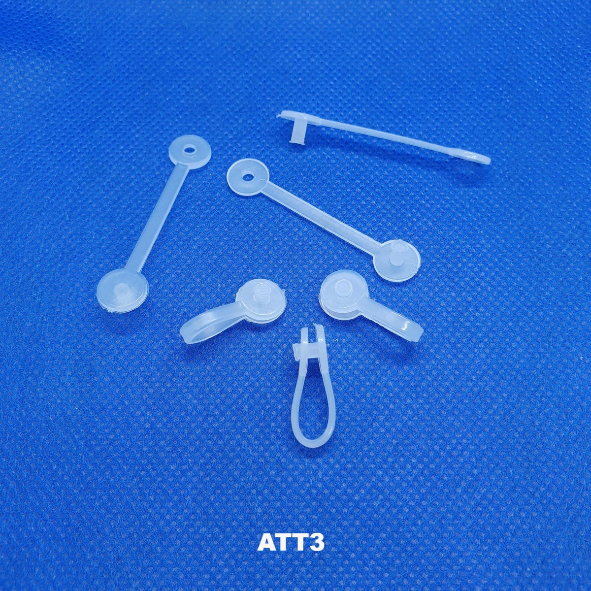 Reusable Plastic Snap Lock Hanging Loop ATT3 — Hang and Display