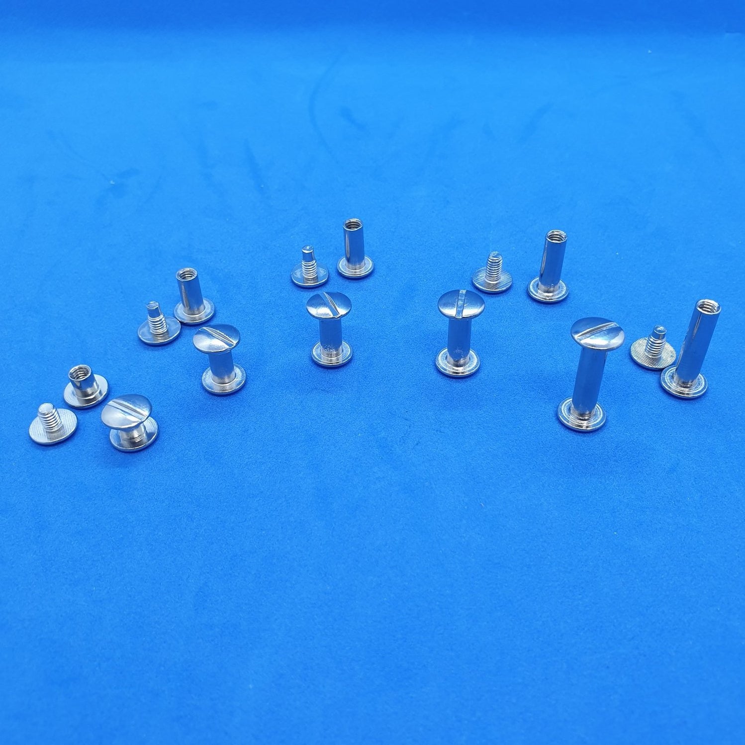 Screwlock Fixed Length Interlock Binding Chicago Screws — Hang and Display