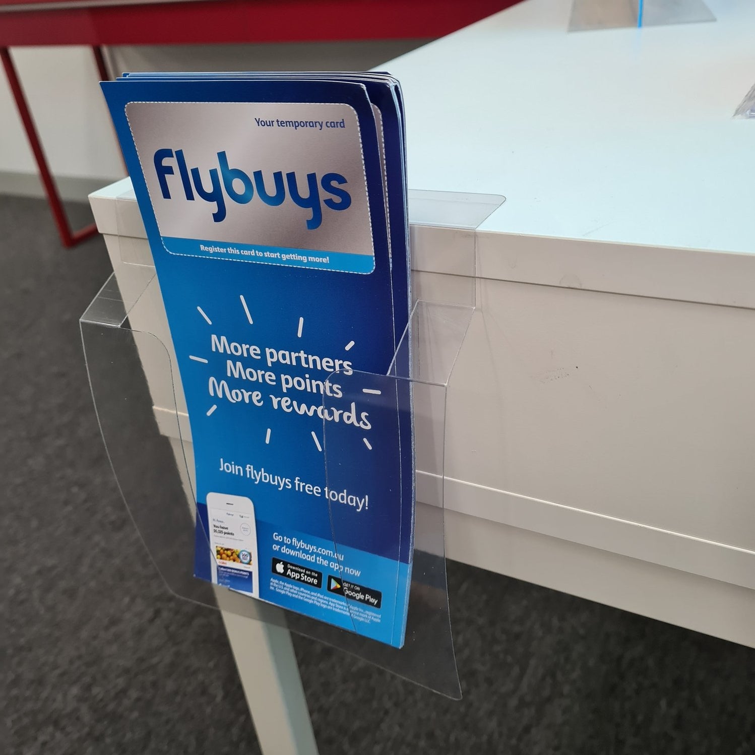 Shelf Mounted Leaflet Dispenser Shelf Talker with Adhesive — Hang and ...