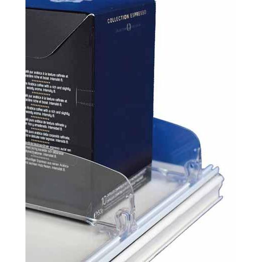 Shelf Segmentation Divider for T-Rail Clear Polycarbonate — Hang and ...