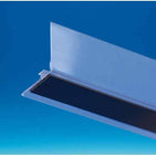 Shelf Stopper Strip Clear PVC with T-Rail and Magnetic Base — Hang and ...