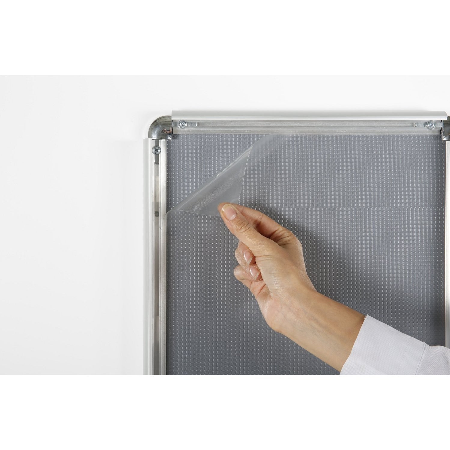 Snap Lock Aluminium Poster and Sign Frame Round Corners KAD1 — Hang and ...