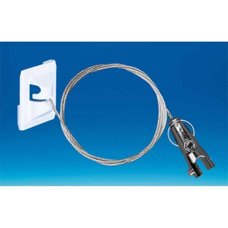 Steel Wire Hanging System Ceiling Clip with Adjustable Sign Panel Clam ...