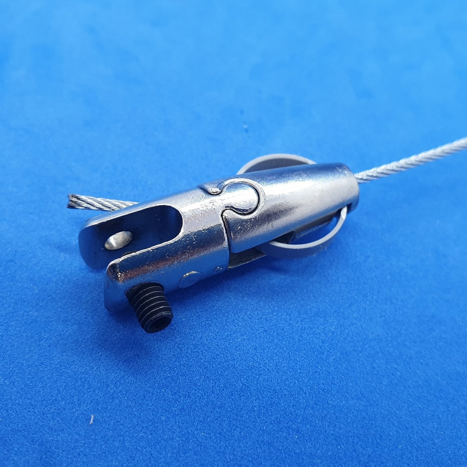 Steel Wire Hanging System Looped End with Adjustable Sign Panel Clamp ...