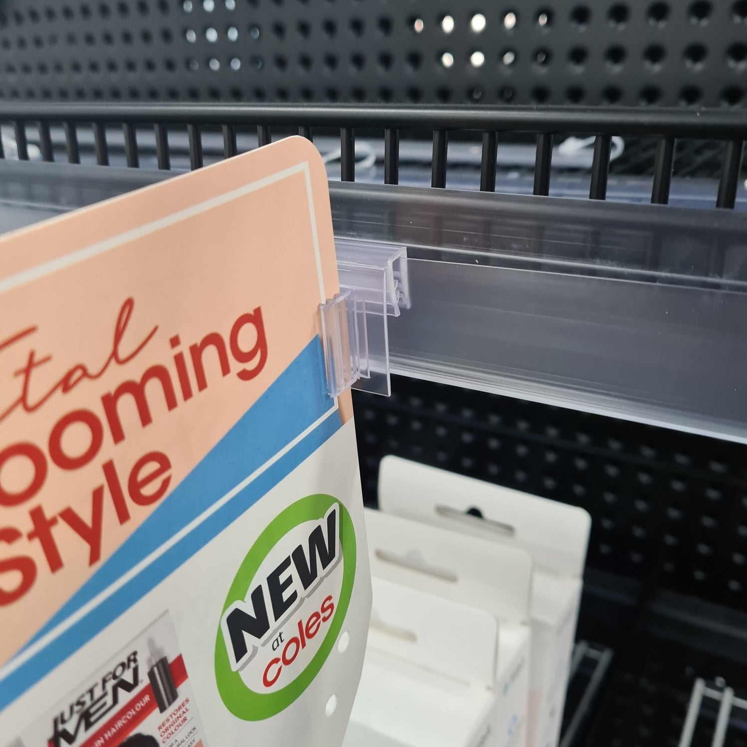 Supergrip Perpendicular Hinged Sign Holder for ESL Data Strips — Hang ...