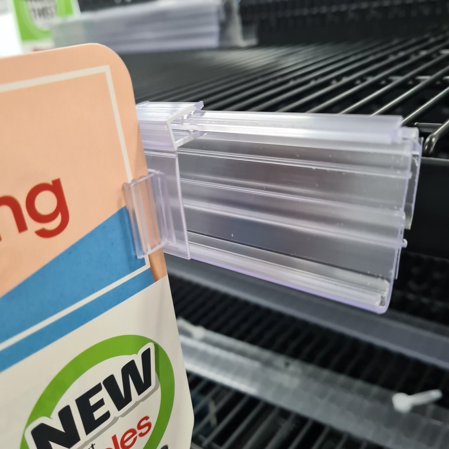 Supergrip Perpendicular Hinged Sign Holder for ESL Data Strips — Hang ...