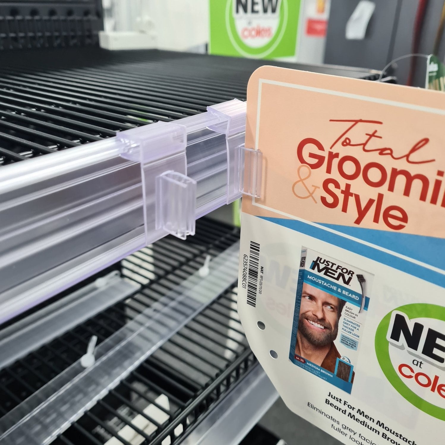 Supergrip Perpendicular Hinged Sign Holder for ESL Data Strips — Hang ...