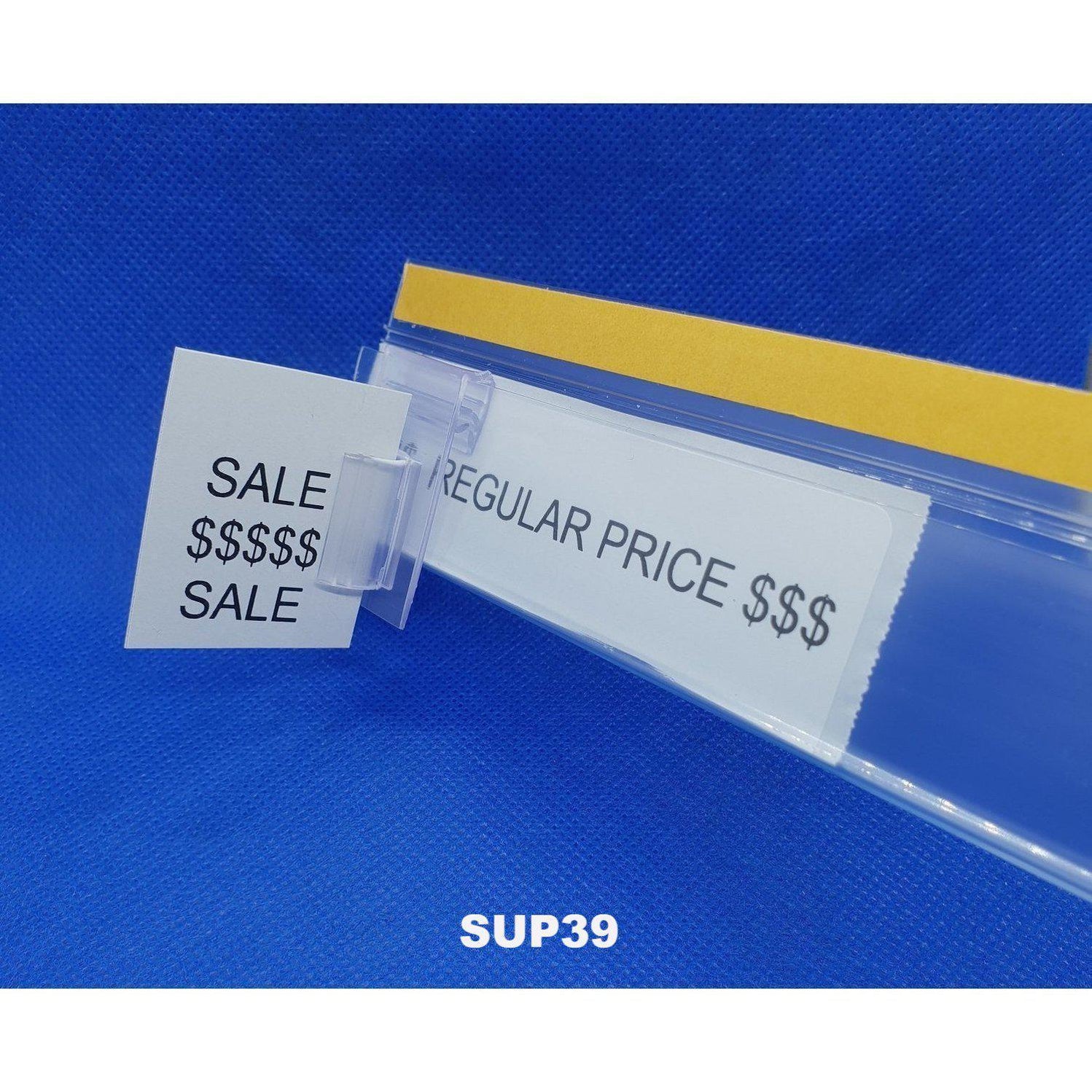 Supergrip Perpendicular Sign Holder for Data Strips and Shelves SUP36 ...