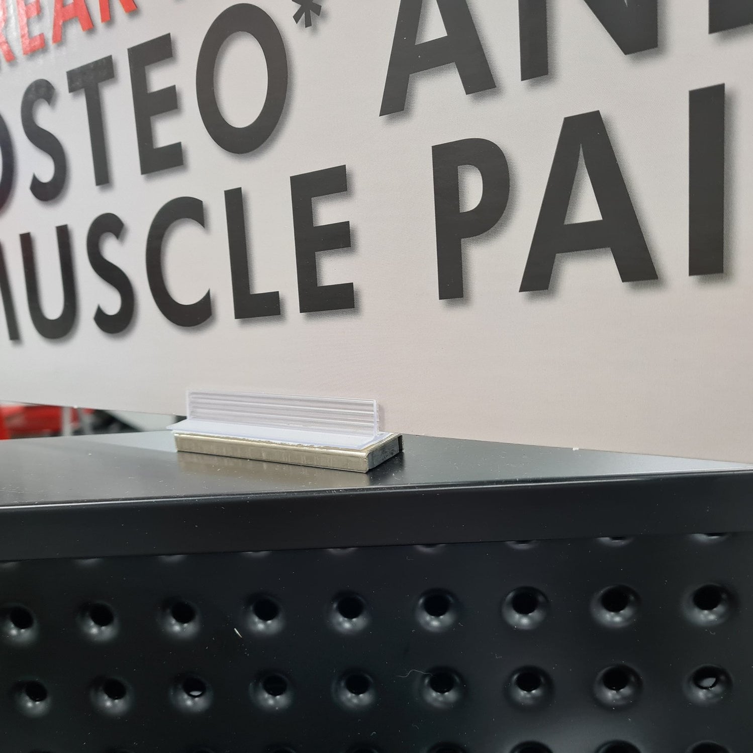 SuperGrip Sign Holder with Heavy Duty Magnetic Base up to 2mm Capacity ...