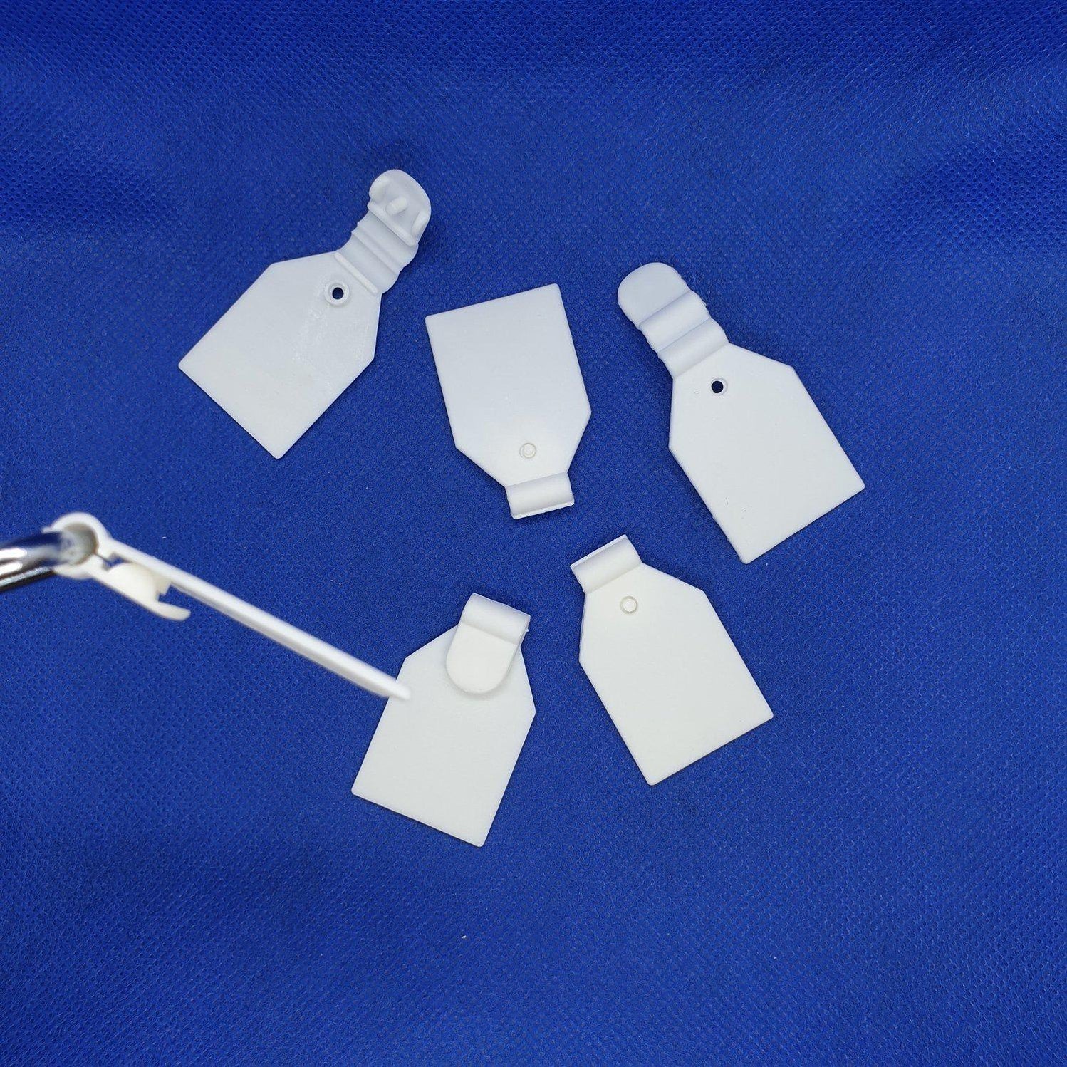 Swing Tag Label for Merchandising Loop Hooks — Hang and Display